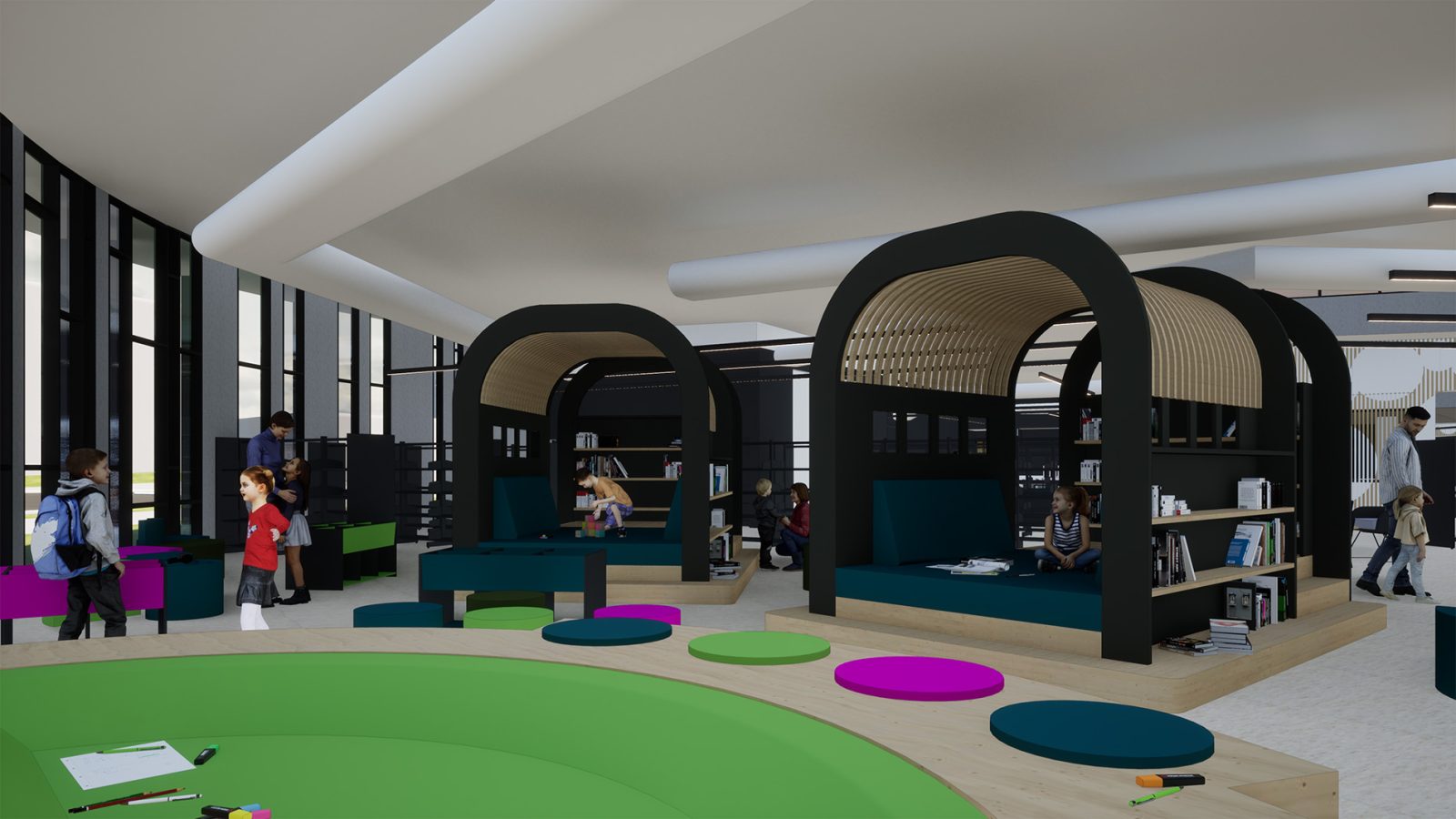 Beaudesert Library Interior 2 – COMPLETE URBAN